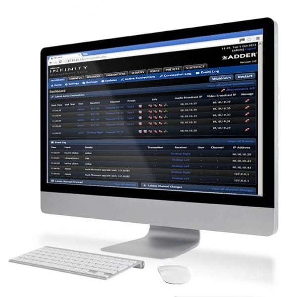 ADDERLink® INFINITY Manager (AIM) | Adder Technology